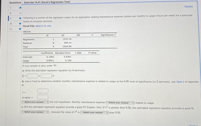 Solved Questions Exercise 14.15 Algo (Coefficient of | Chegg.com