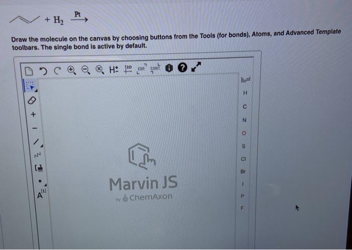 Solved Part A CH3 -CH-CH2-CH=CH2 + H2 Draw the molecule on | Chegg.com