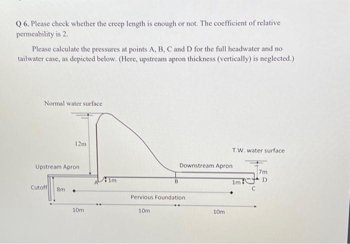 Solved Q 6. Please check whether the creep length is enough | Chegg.com