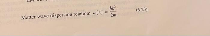 Solved for a wave of 5 m wavelength. (b) From equations | Chegg.com