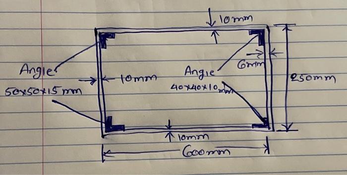 Solved Q4. Idealize the box section shown here to direct | Chegg.com