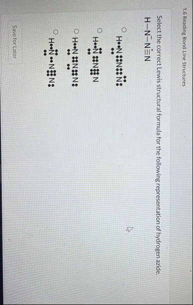 Solved 1.6 ﻿Reading Bond-Line StructuresSelect the correct | Chegg.com