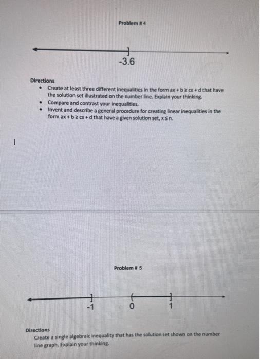 Solved Directions - Create at least three different | Chegg.com
