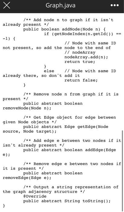 In this assignment, you will build upon the Node and | Chegg.com