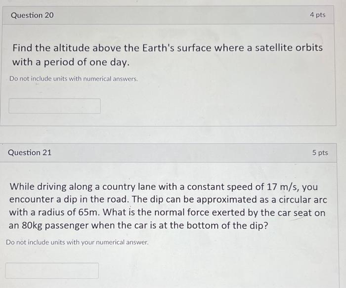 Solved Find the altitude above the Earth's surface where a | Chegg.com
