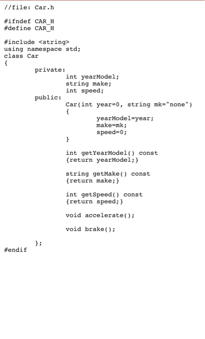 Solved ENGR 40 ASSIGNMENT MULTIPLE FILE PROJECT USING THE | Chegg.com