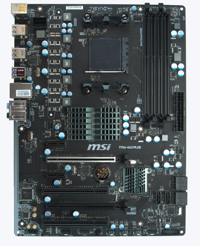 Solved Identify the following parts on the motherboard | Chegg.com