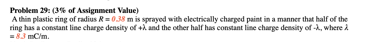 Solved Problem 29: (3% ﻿of Assignment Value) ﻿Problem 29: | Chegg.com