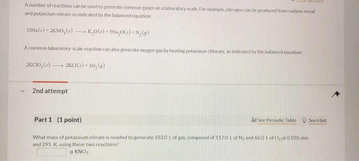 A number of reactions can be used to generate common | Chegg.com