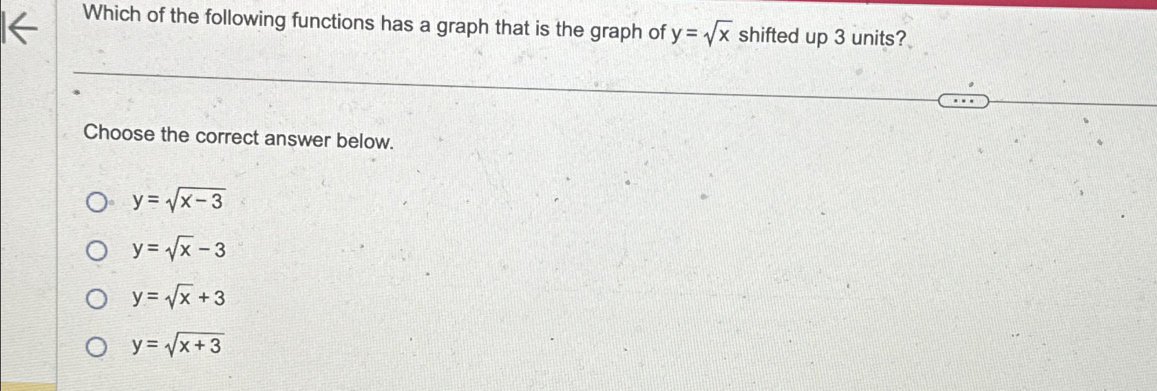 Solved Which of the following functions has a graph that is | Chegg.com