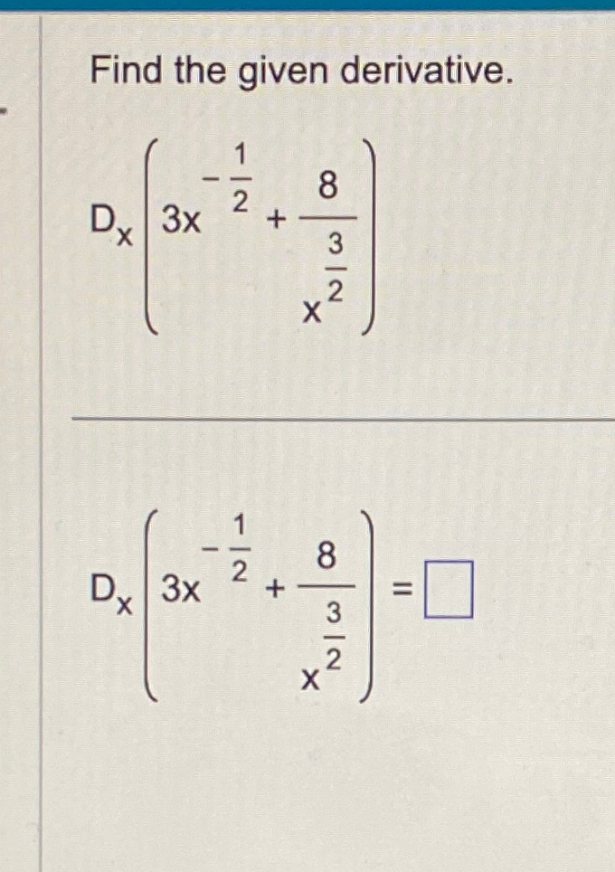 Solved Find the given | Chegg.com