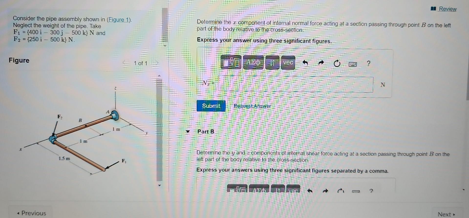 Solved Consider the pipe assembly shown in (Figure 1). | Chegg.com