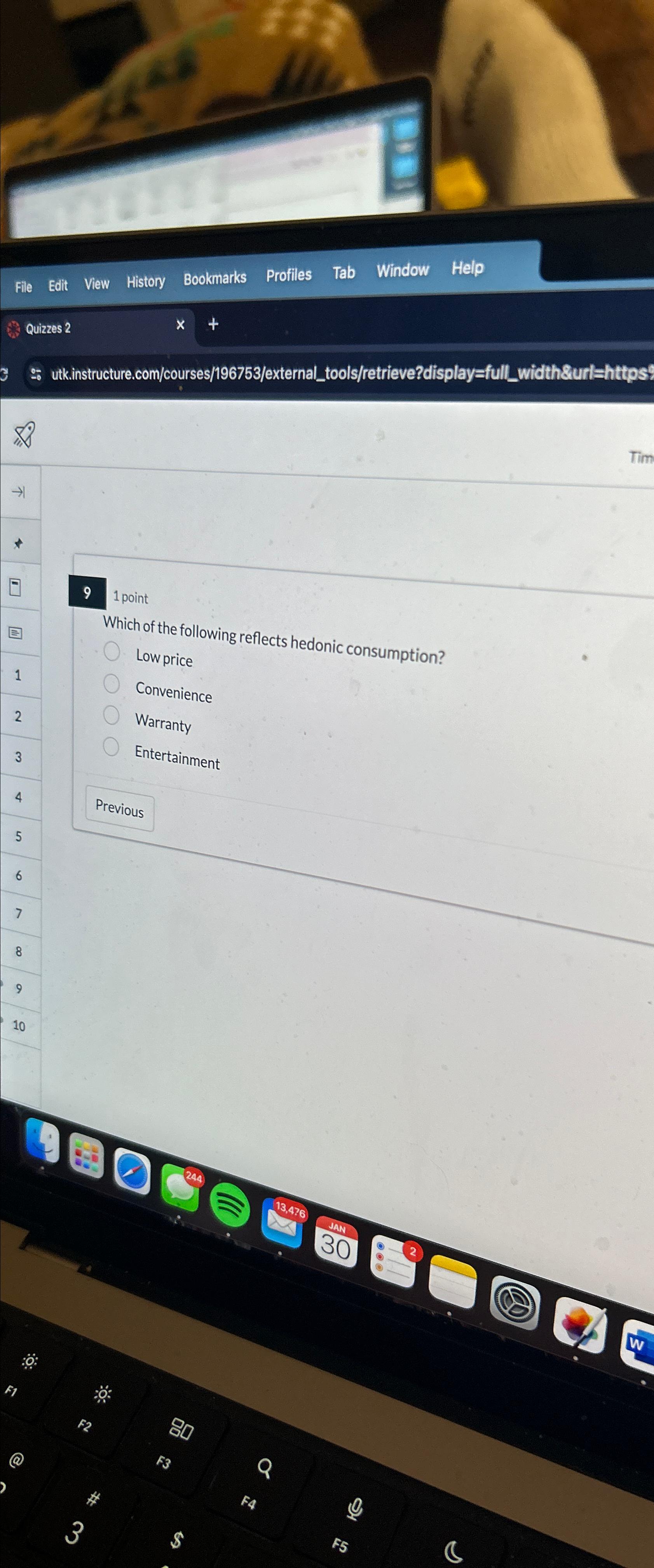 Solved 91 ﻿pointWhich of the following reflects hedonic | Chegg.com