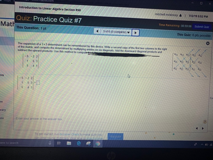 Solved latixl.com Lps Introduction to Linear Algebra Section | Chegg.com