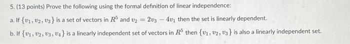 Solved 5. (13 points) Prove the following using the formal | Chegg.com