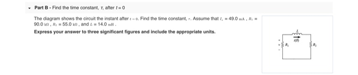 Solved Part AFor the given circuit The figure shows a closed | Chegg.com