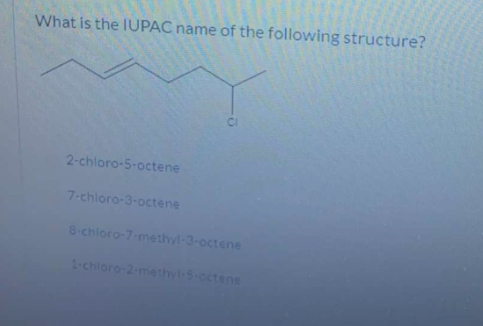 Solved Identify the correct structure of | Chegg.com