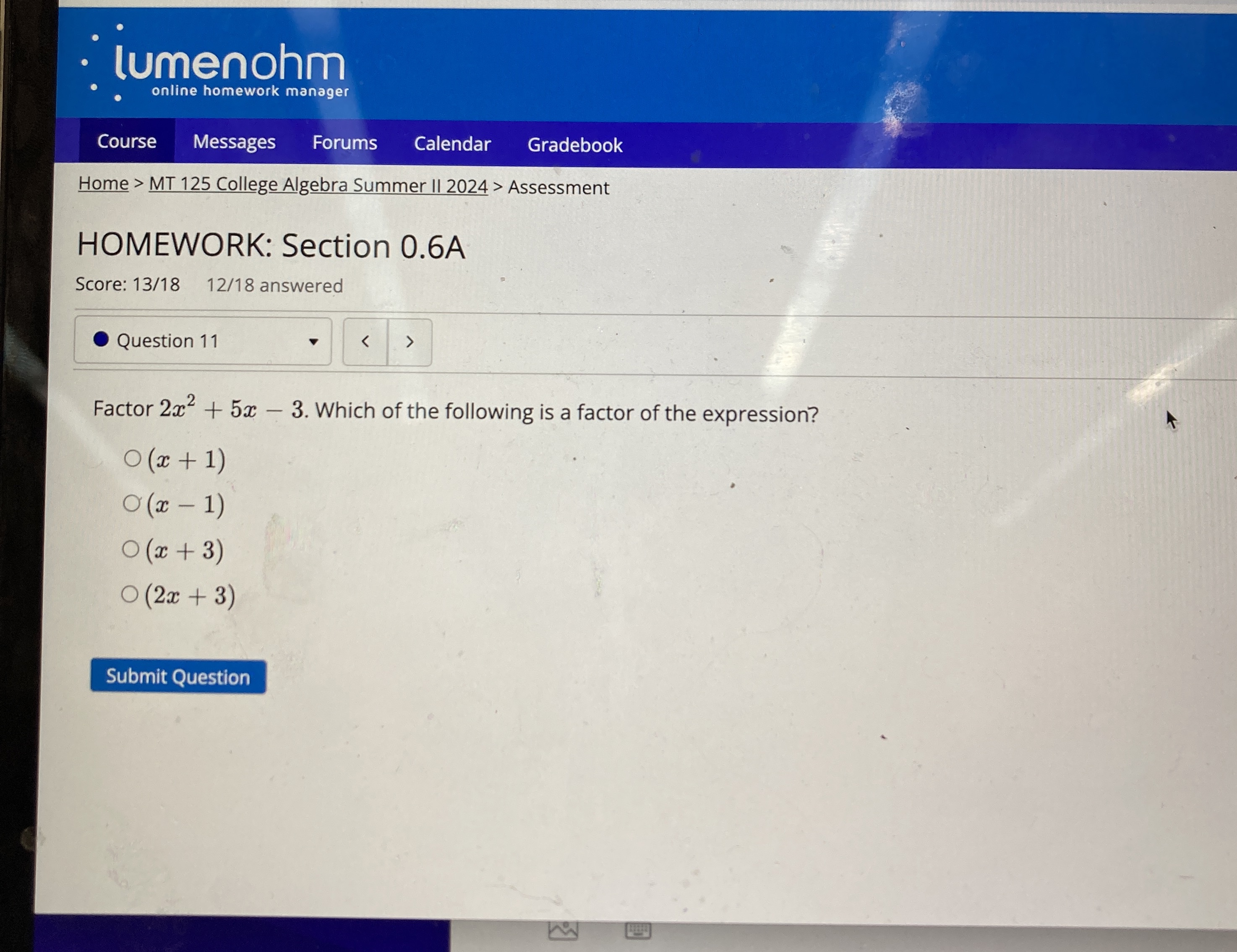 Solved : lumenohmonline homework | Chegg.com