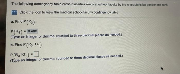 Solved The following contingency table cross-classifies | Chegg.com
