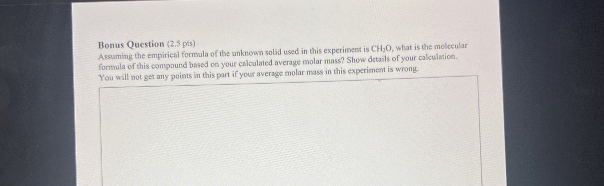 Bonus Question (2.5 ﻿pts)Assuming the empirical | Chegg.com