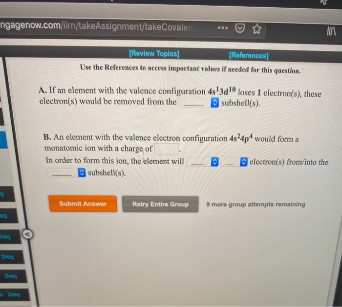 Solved ngagenow.com/ilrn/takeAssignment/takeCovalent .* * | Chegg.com
