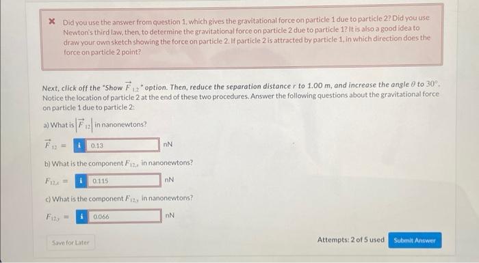 Solved Two particles are located in an xy coordinate system. | Chegg.com
