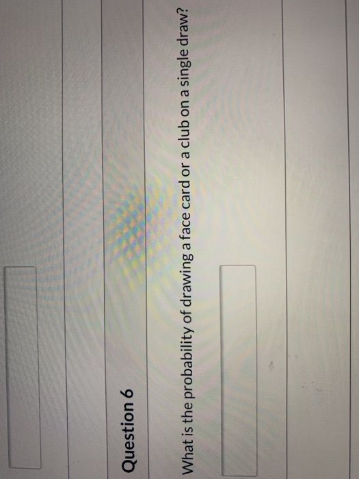 Solved All problems assume you are drawing from a randomly | Chegg.com