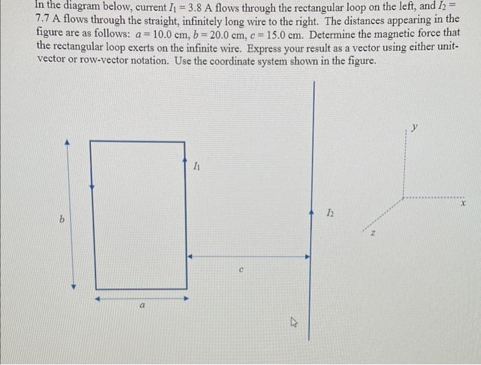 Solved In the diagram below, current I1=3.8 A flows through | Chegg.com