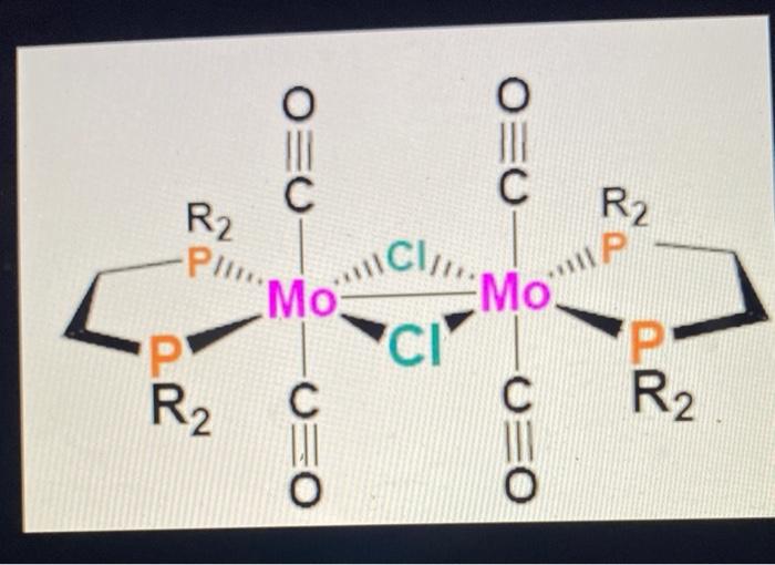 Solved please name the complex and do the 18 electron | Chegg.com