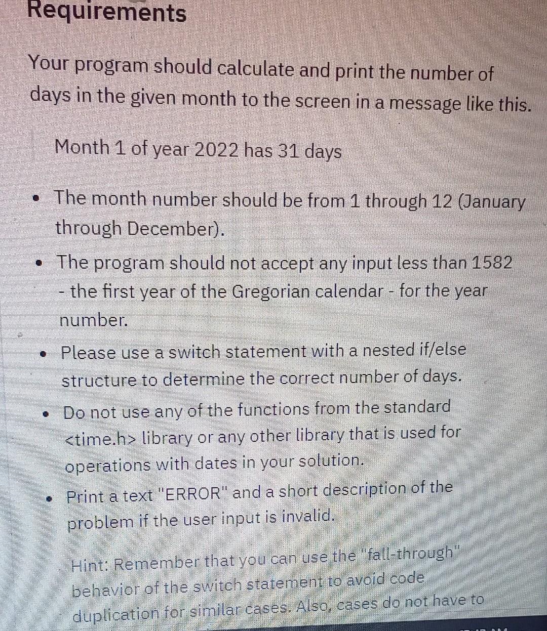 Solved Please create another program from scratch. You can | Chegg.com