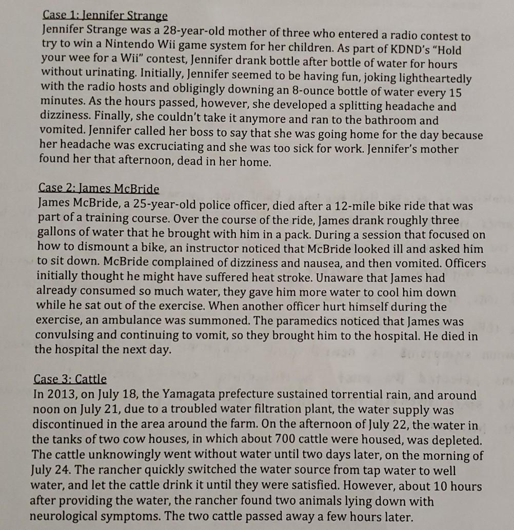 Solved Case 1: lennifer Strange Jennifer Strange was a | Chegg.com