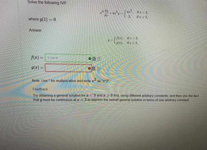 Solved If A First Order Ode Has General Solution De 6