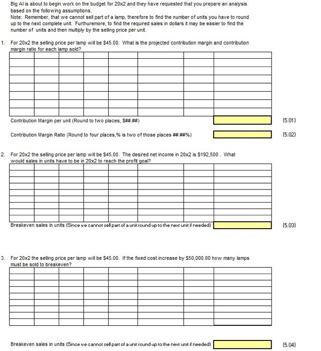 Solved PART 1 Fixed and Variable Cost Determinations Unit | Chegg.com