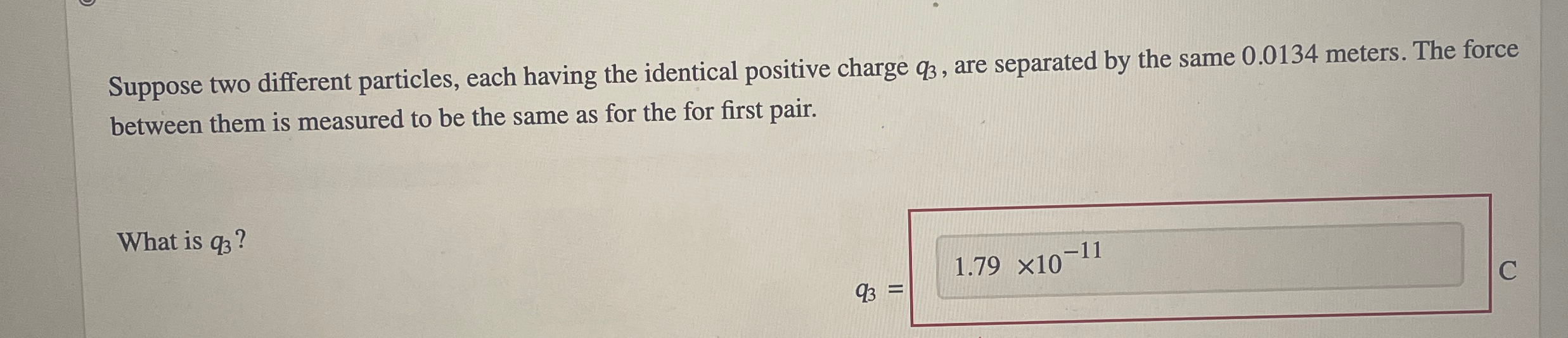 Suppose two different particles, each having the | Chegg.com