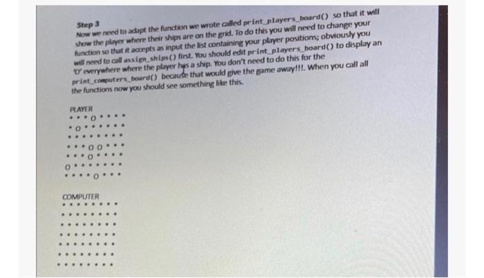 Solved python prorgram: create a python program of the game | Chegg.com