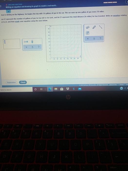 Solved LECTIONS Writing an equation and drawing its graph to | Chegg.com