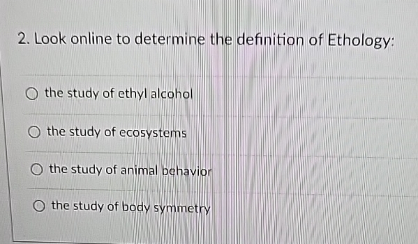 Solved Look online to determine the definition of | Chegg.com