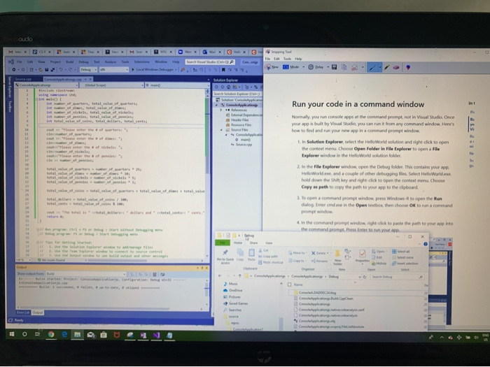Solved hello,I compiled my code successfully as per photo. | Chegg.com