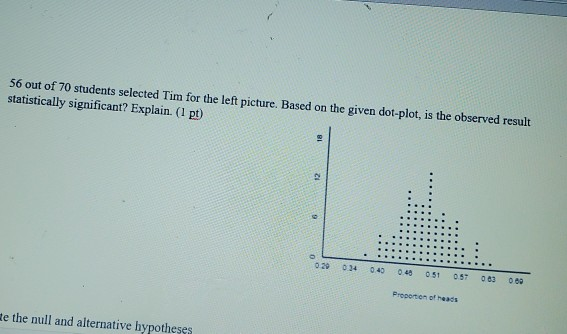 state the null and alternative hypothesis in words | Chegg.com
