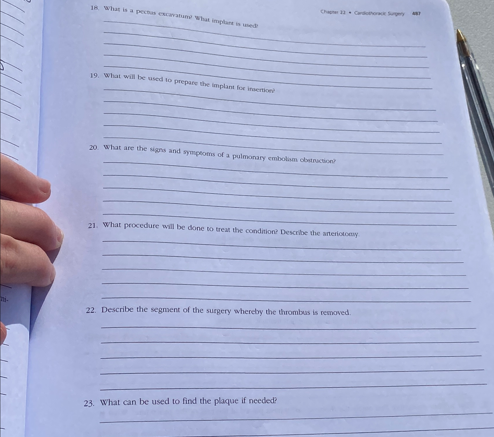 Solved What is a pectus excavatum? What implant is used?What | Chegg.com