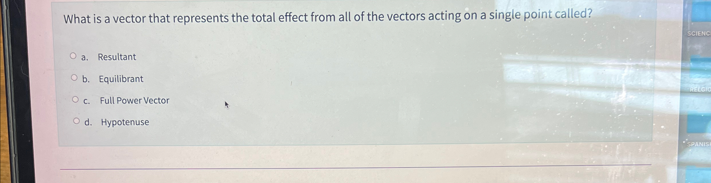 Solved What is a vector that represents the total effect | Chegg.com