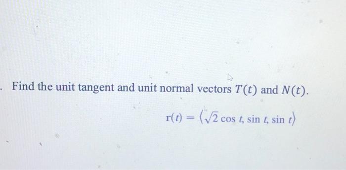 Solved Find the unit tangent vector T(t) at the point with | Chegg.com