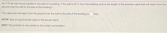 Solved Applied Optimization Two poles are connected by a | Chegg.com
