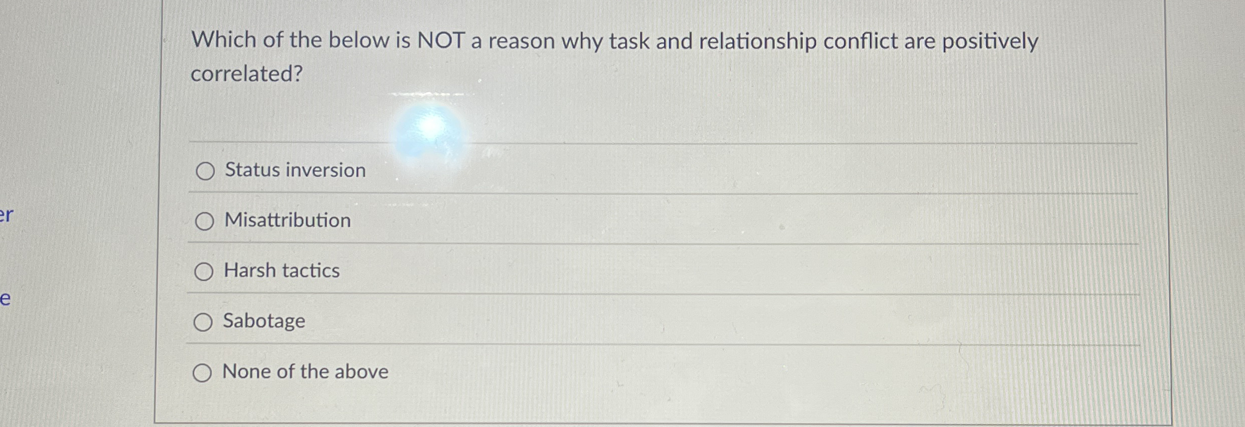 High Quality SOLUTION Which of the below is NOT a reason why task and | Chegg.com