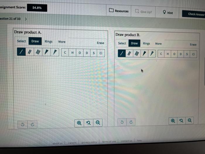 Solved Assignment Score: 54.8% Resources [ Give Up? Hint | Chegg.com