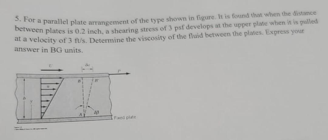 Solved For a parallel plate arrangement of the type shown in | Chegg.com
