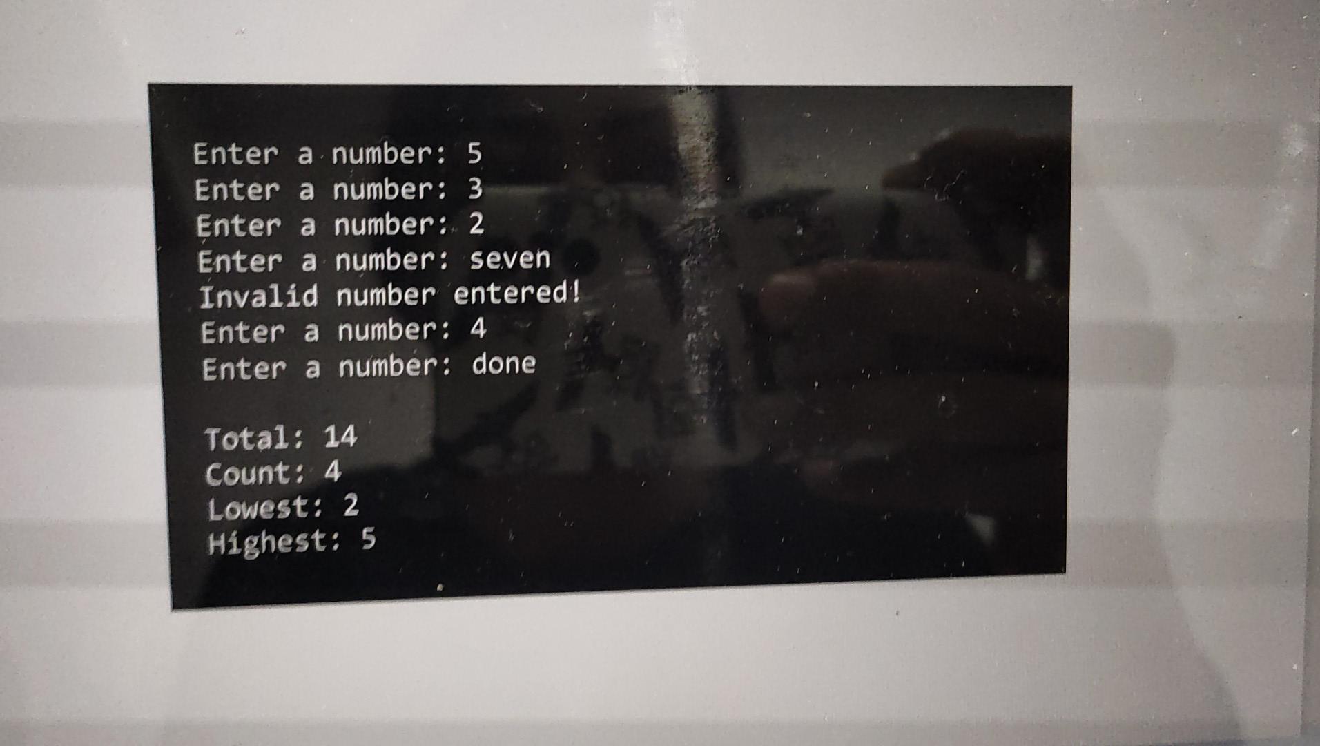 Solved 1. Write a program that repeatedly asks the user to | Chegg.com