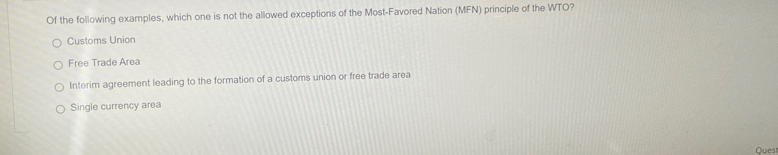 Solved Of the following examples, which one is not the | Chegg.com