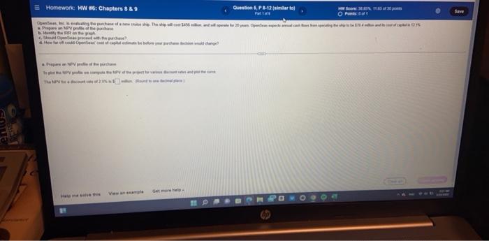 Homework: HW #6: Chapters 8 & 9; nes hot egpathane | Chegg.com