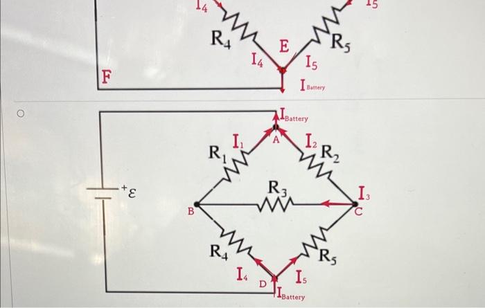 Solved Kirchhoff's Laws. An unbalanced bridge circuit has | Chegg.com